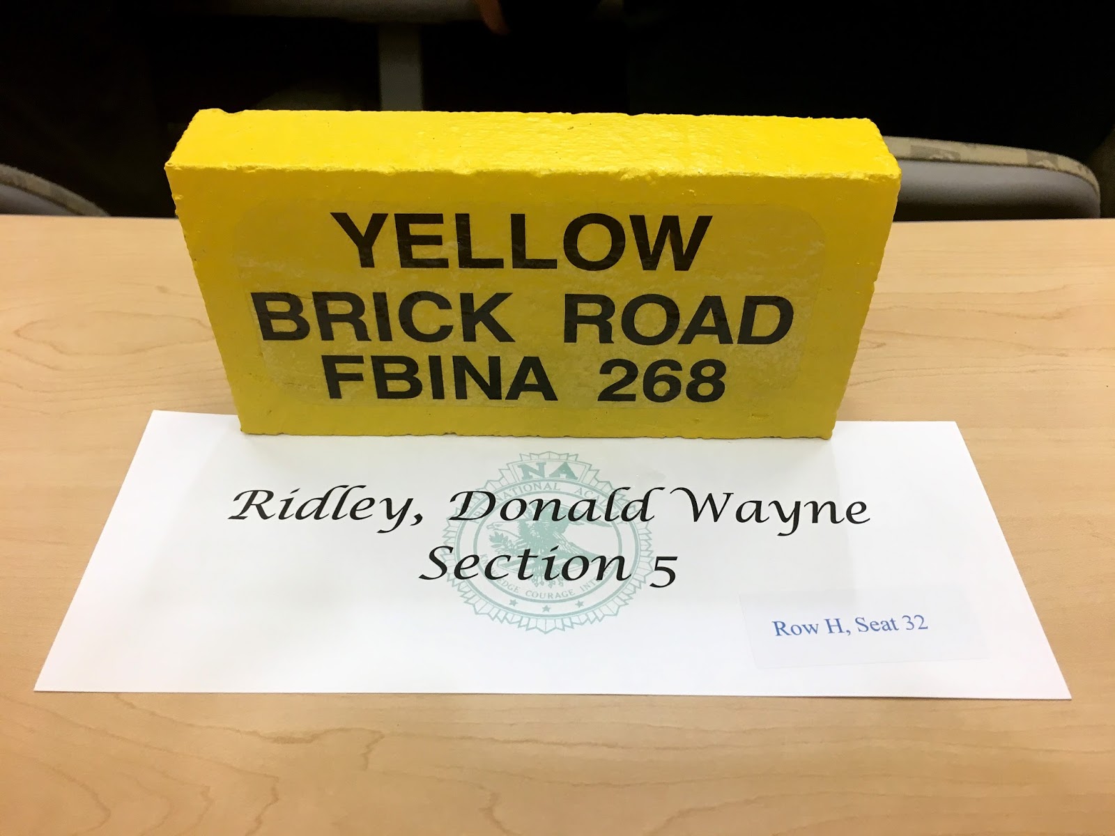 FBI National Academy Session 268: The Yellow Brick Road