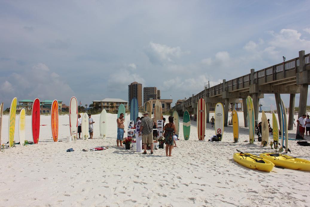 Lavon Wiggins Memorial Service and Paddle Out 07/07/12