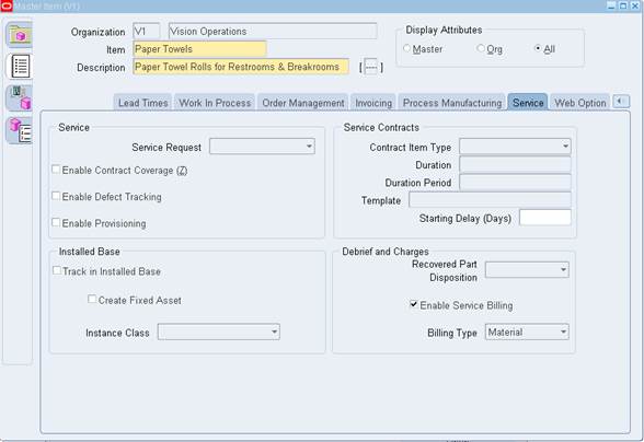 Oracle Applications: Oracle Projects Integration with Inventory Module