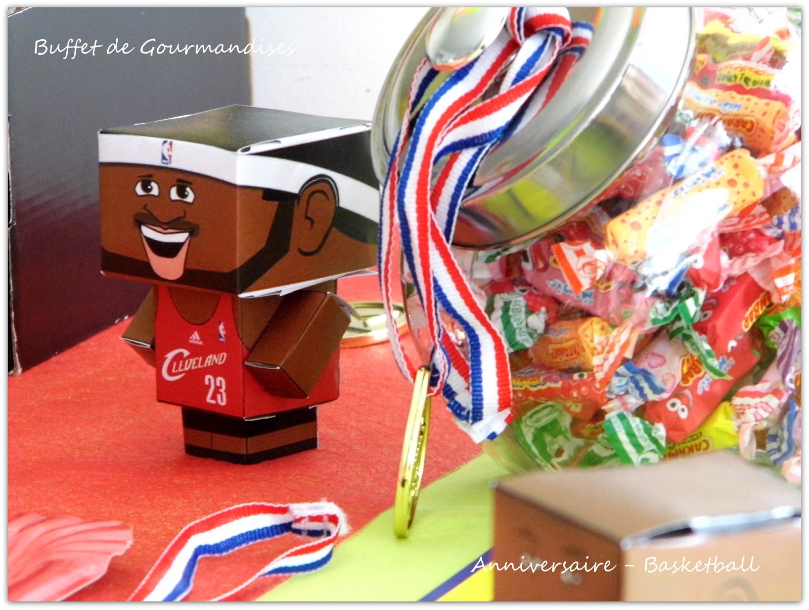 Buffet de Gourmandises: Anniversaire _ Basketball