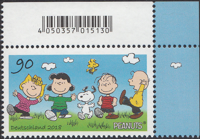 My stamp collection: German Peanuts Stamps