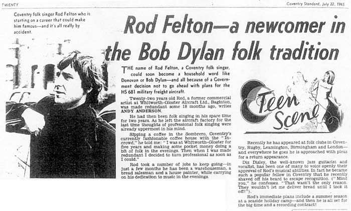 Rod Felton: Rod Felton "The Creature with the Clockwork Brian"