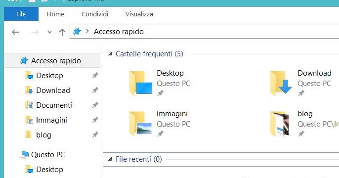 Cancellare o nascondere file recenti, app più usate e cronologia in ...
