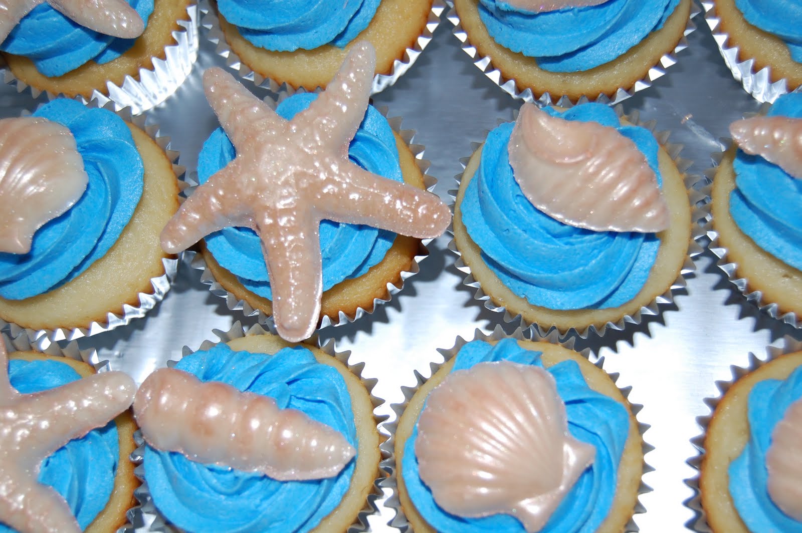 CUSTOMISED CAKES BY JEN: chocolate seashells