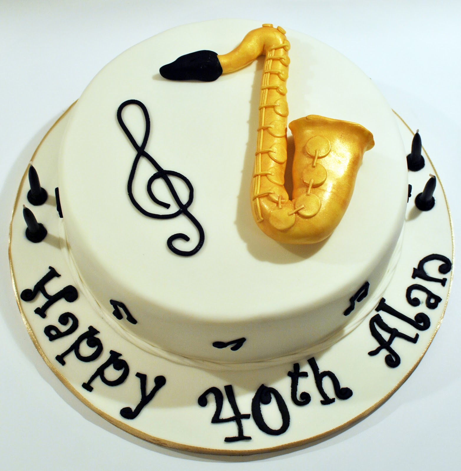 1000+ images about saxophone cake on Pinterest