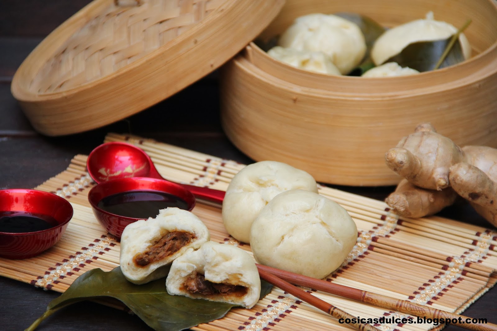 Baozis o bollos chinos rellenos - Cosicas dulces...y alguna salada