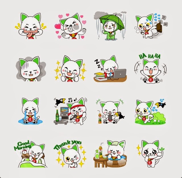 Sticker Line Unik: Januari 2014