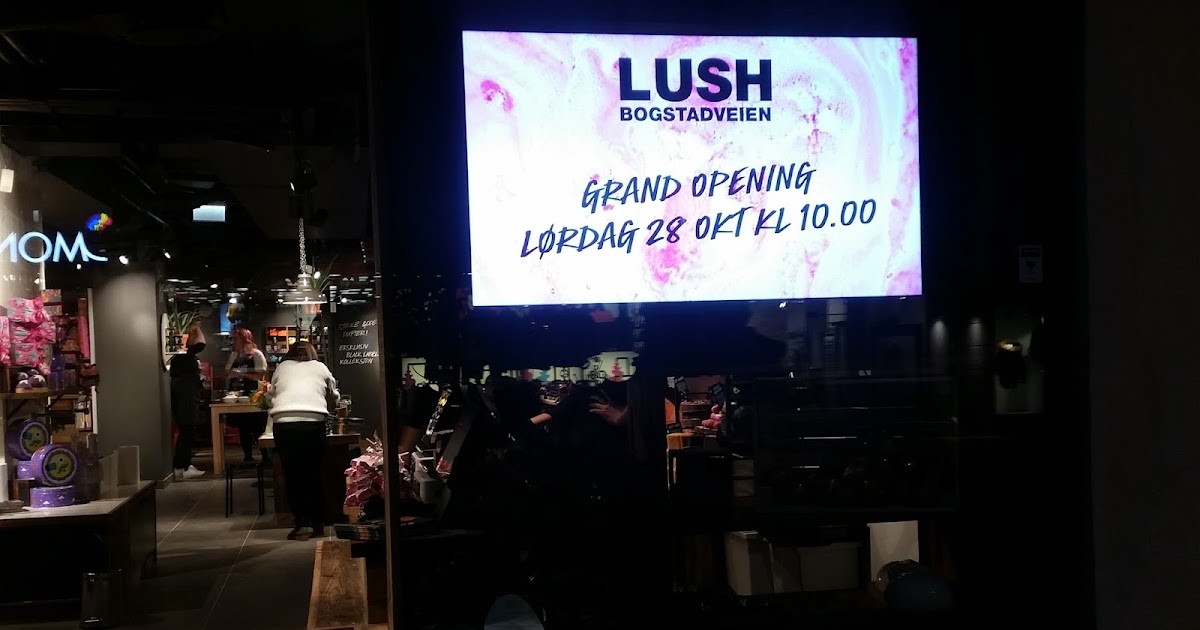 Michele bloggt: Lush Flagship Store Eröffnung in Oslo [Werbung ...