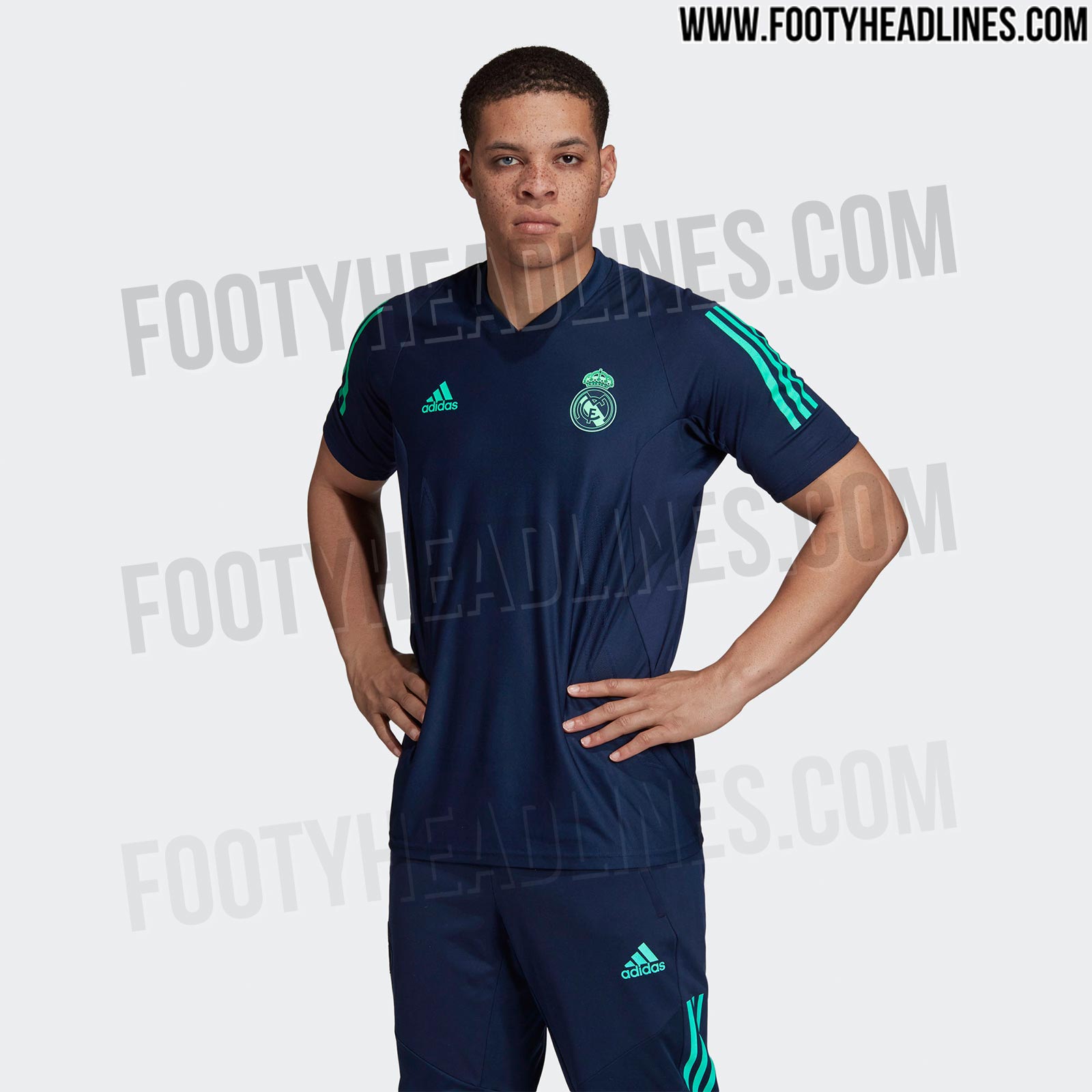 Adidas Real Madrid 19-20 Champions League Training Kit Leaked - Third ...