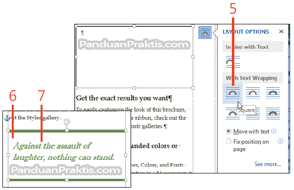Cara Memasukkan Dan Menggambar Text Box (Kotak Teks) Di Word 2013