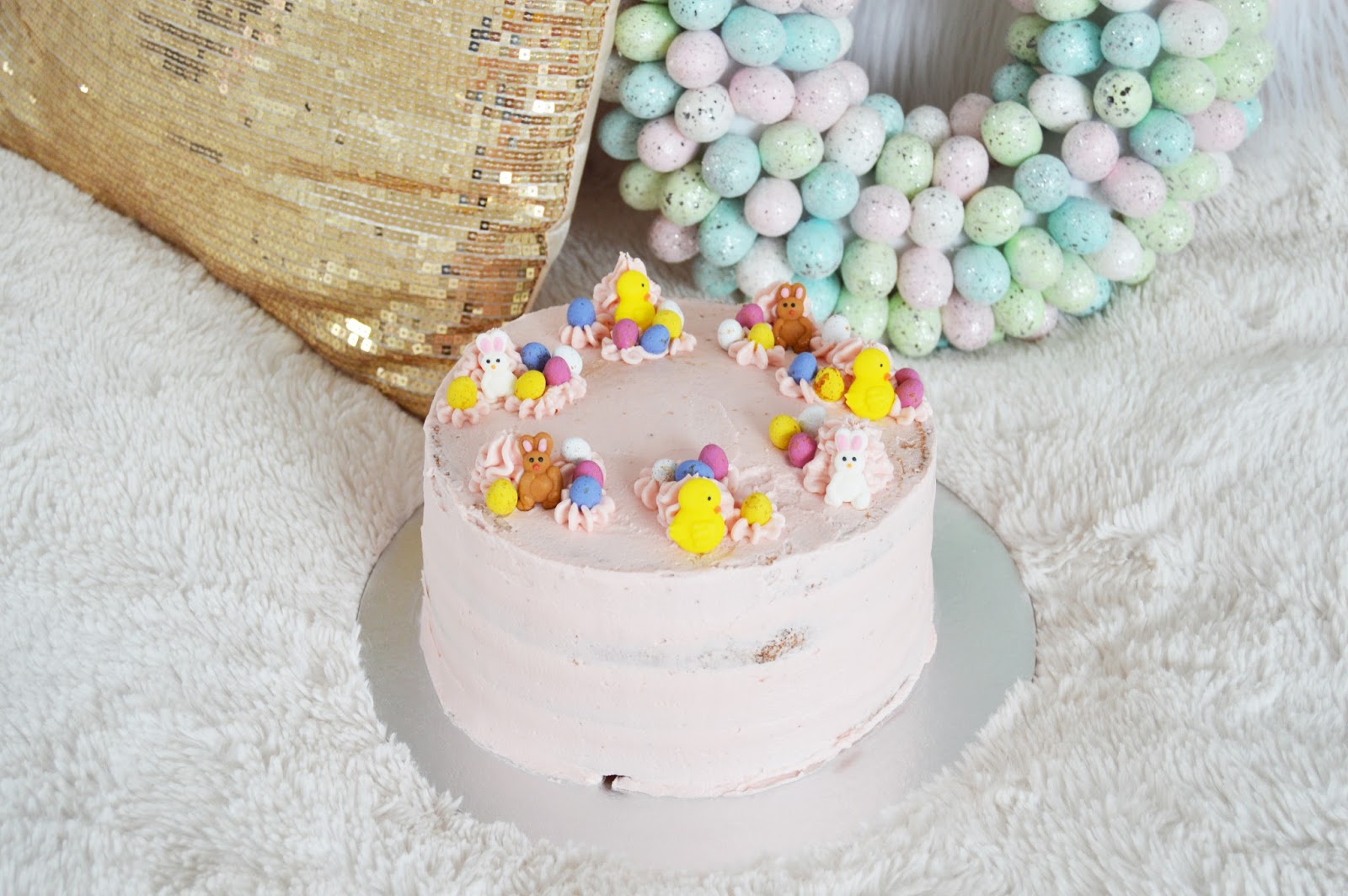 Cristy Jade Lydia: Four Layer Lemon Easter Cake