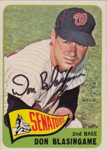 Daily Autograph: Don Blasingame