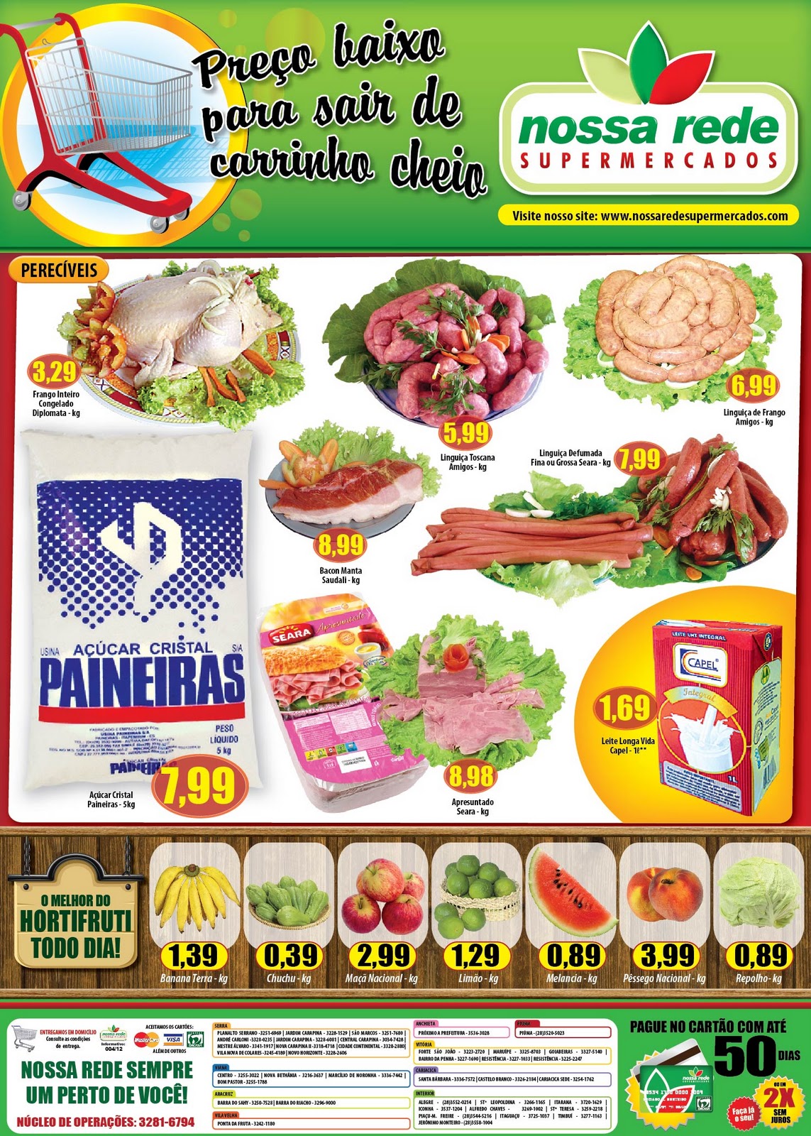 RG Marketing e Propaganda: Folheto - Nossa Rede Supernercados