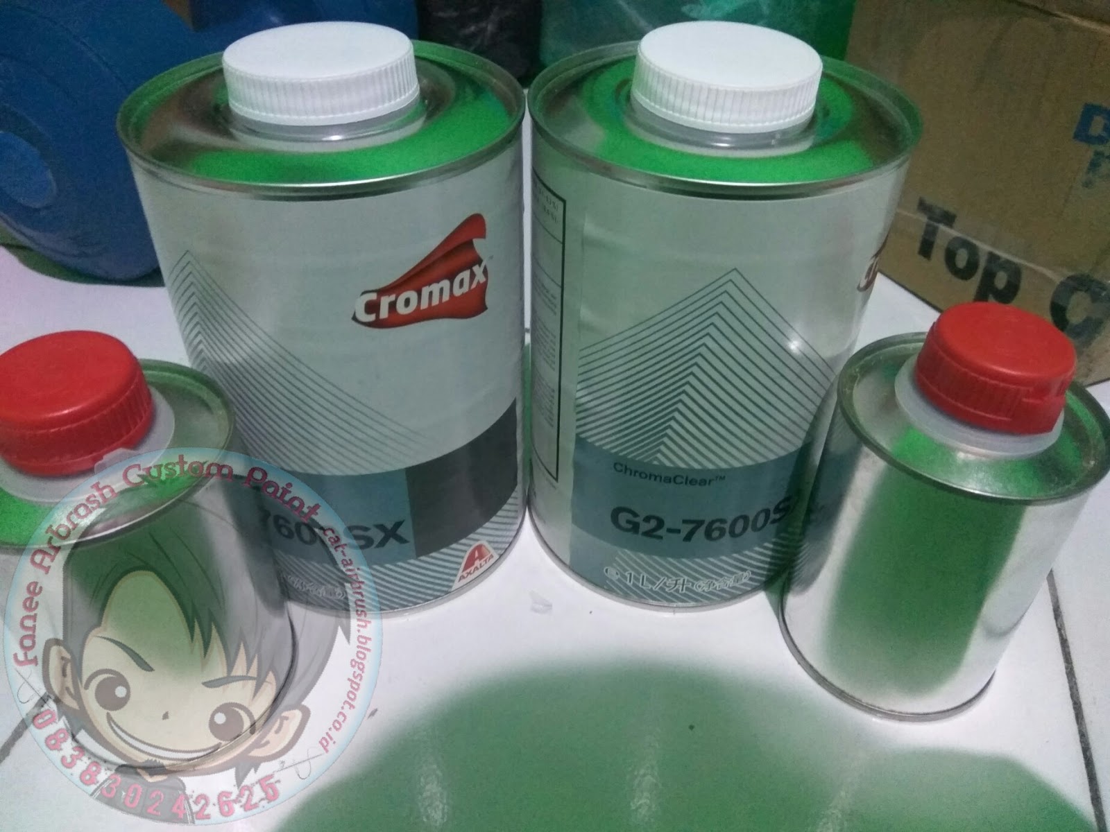 Cat-airbrush.blogspot.co.id : CROMAX G2-7600SX (review produk)