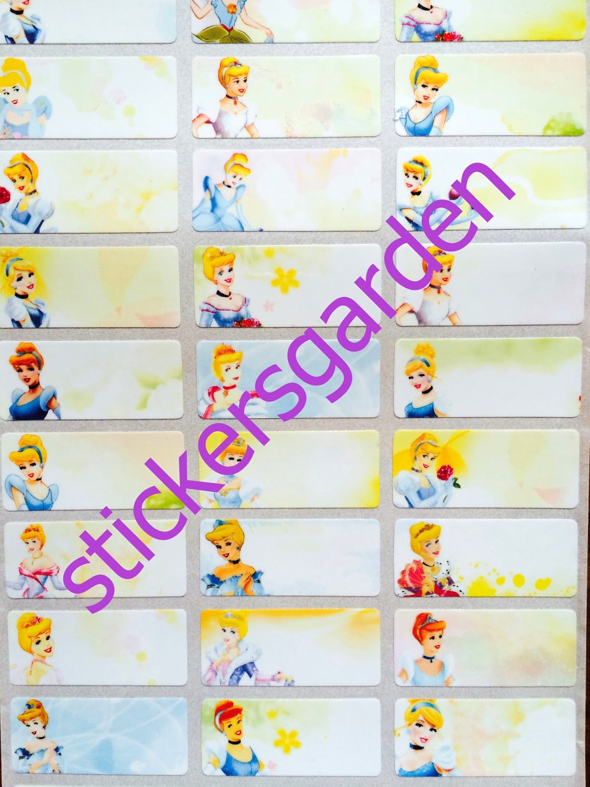 ~Stickers Garden~: New Arrival for 30x13mm Name Stickers