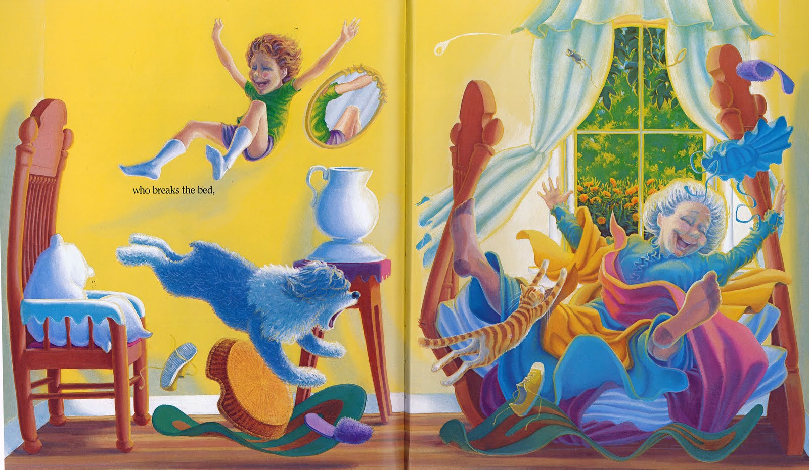 The Illustrated Book Image Collective: Color, Don Wood, The Napping House