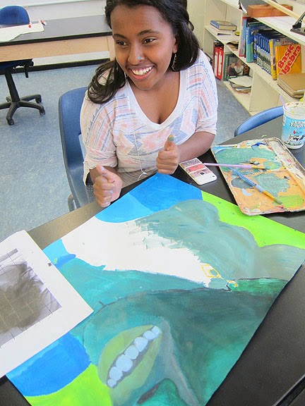 Mr. Bob's Middle & High School Art Room: Introduction to painting. High ...