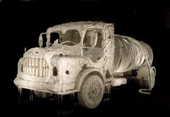 Art Car Central: Bone Art Cars Discovered - The End is Near for the ...