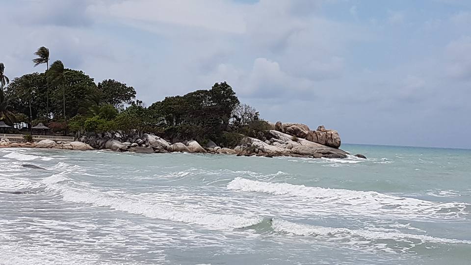 Menikmati Pasir Putih di Pantai Parai Bangka Wonderful Indonesia