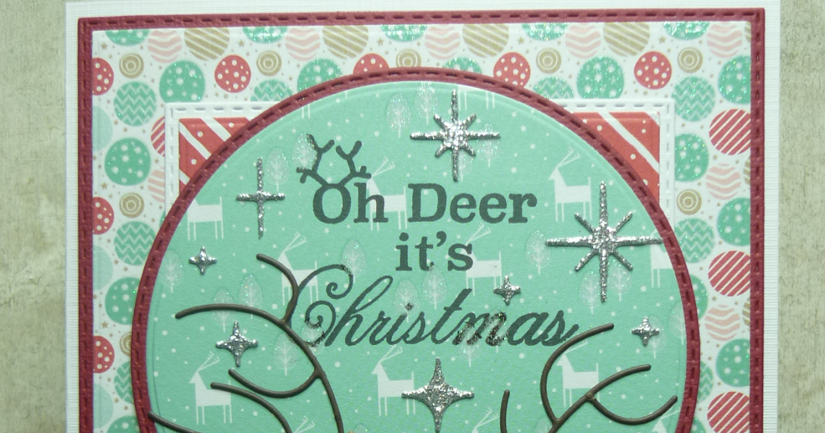 Eri's Kaartenblog!!: Oh Deer it's Christmas!