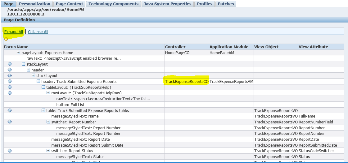 Oracle Application S Blog Controller Extension In Oaf How To Add Oaf Code In Controller