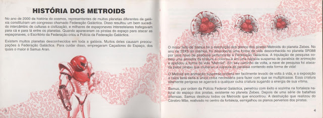 Metroid II: Return of Samus (Game Boy, BR) Manual Scans