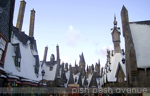 PISH POSH AVENUE: Hogsmeade buildings