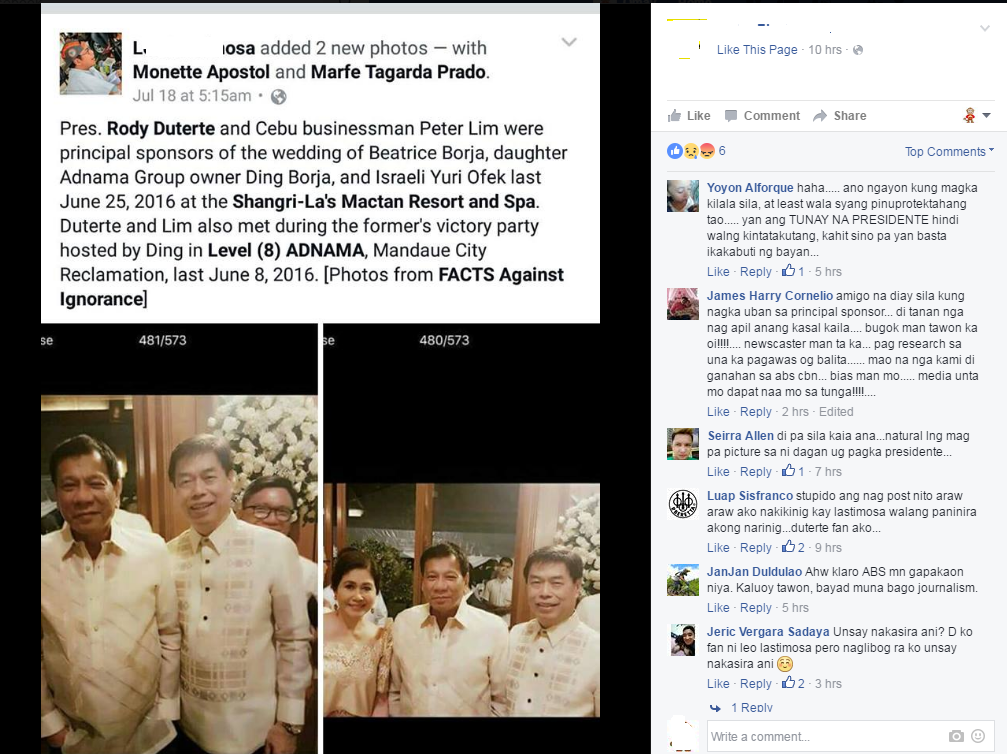 Kilalang Journalist nang Cebu, Sinisiraan Si Pres DUTERTE!!