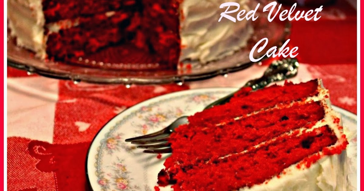Sweet Tea and Cornbread: Southern Red Velvet Cake!