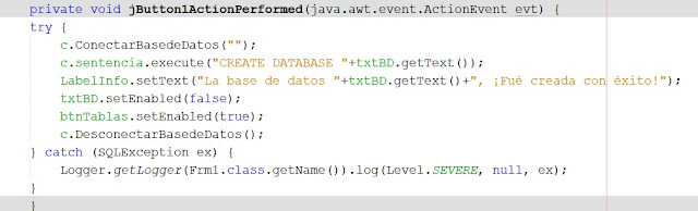 Crear una base de datos MySQL desde Java: con tablas y registros