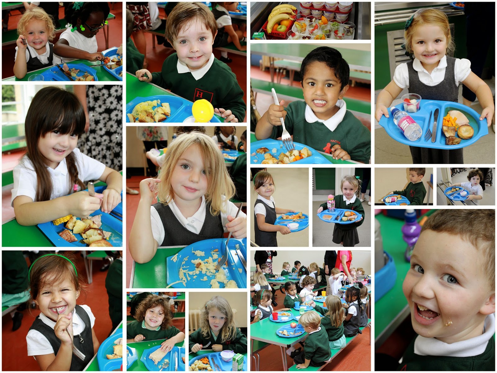 Hacton News: School Dinners for Reception