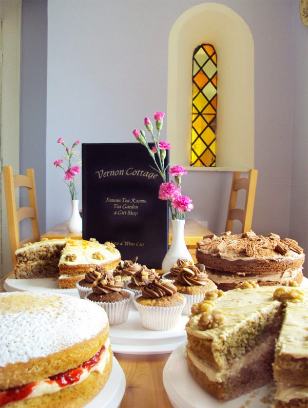 VERNON COTTAGE: MENUS