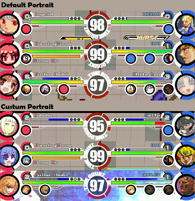 X1 Lifebar | Naruto Mugen Battle Arena