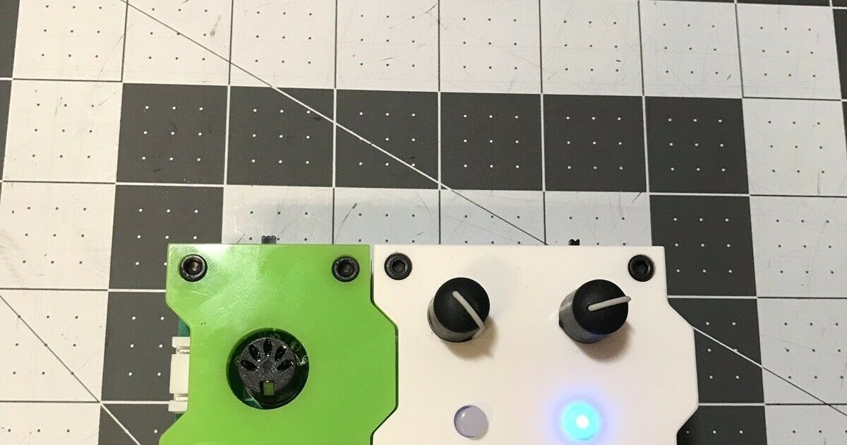 MATRIXSYNTH: Patchblocks Midiblock Module And White Patchblock, Rare Synthesizer With Midi