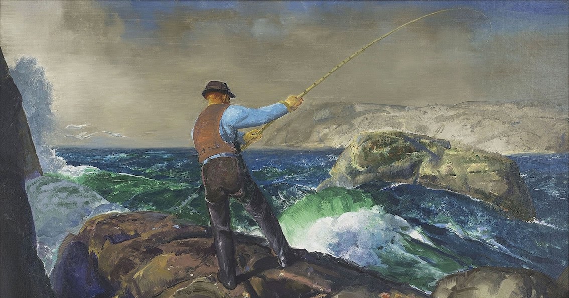 Men portraits : George Bellows (1882–1925) - The Fisherman