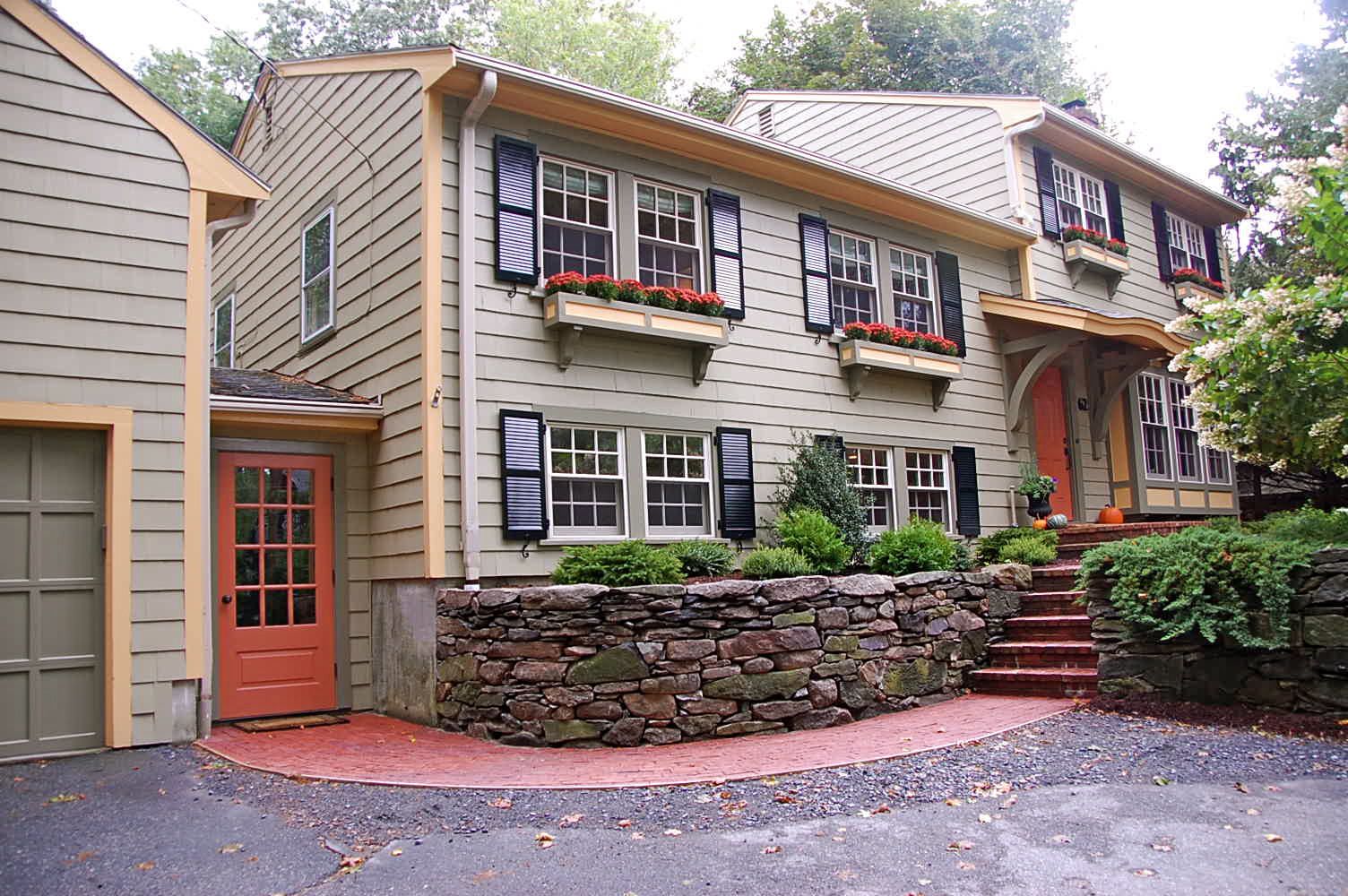 inspired to create: Before and After: A house gets a facelift