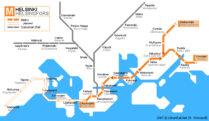 Amazing Finland: The subway in Helsinki is metamorphosing