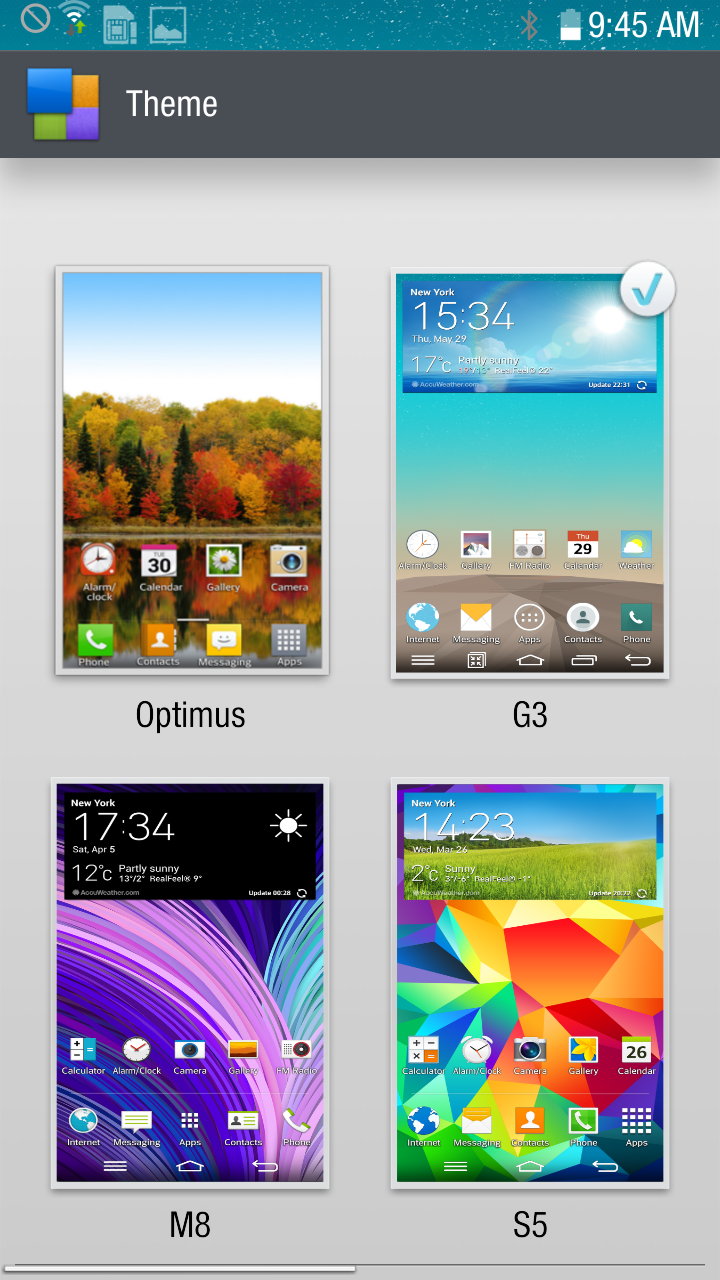 Galaxy S2 HD SHV-E120S S5 Mix G3 Style Fixed call