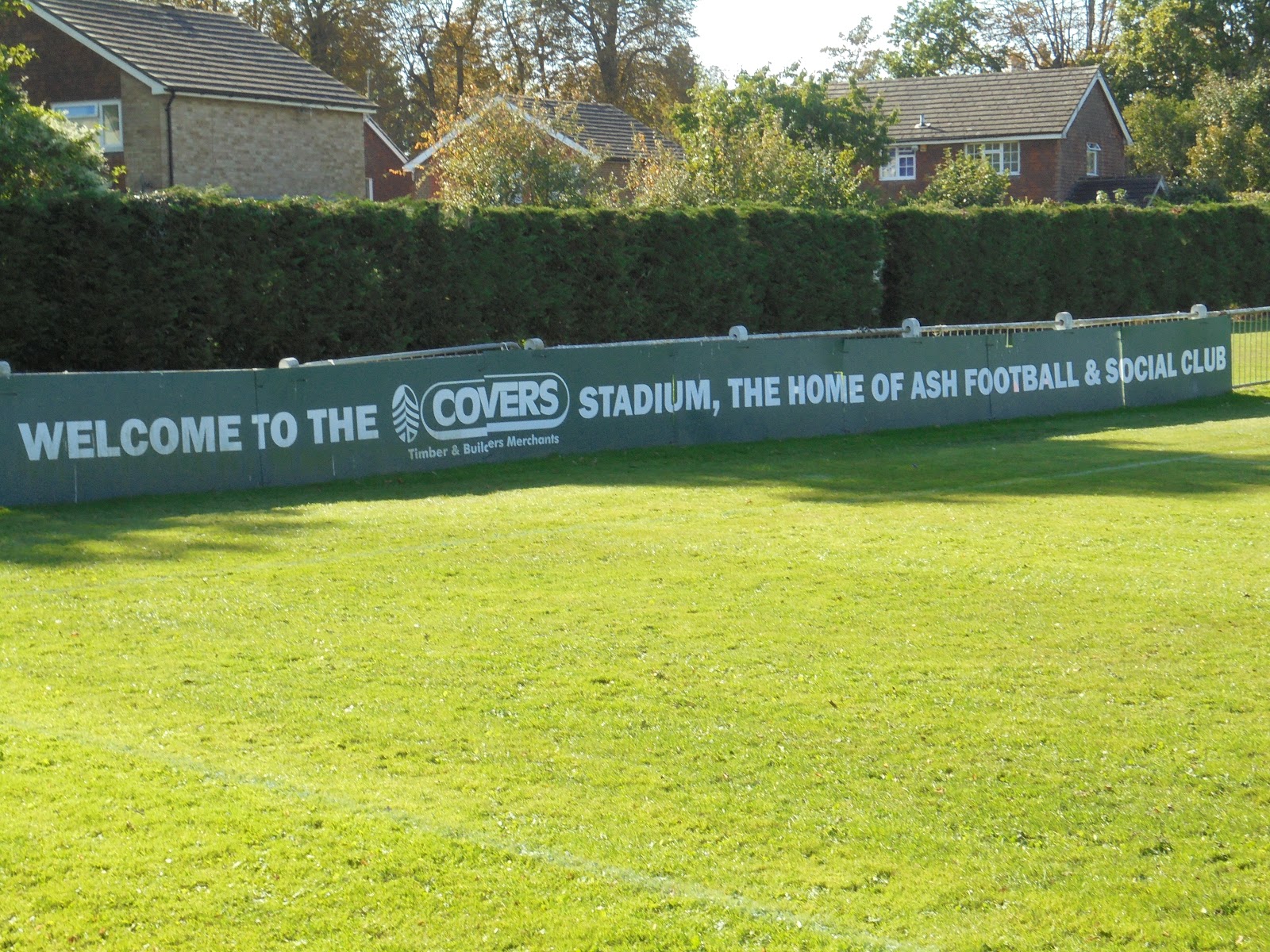 The Tortoise Travels: Ash United - Shawfield Stadium