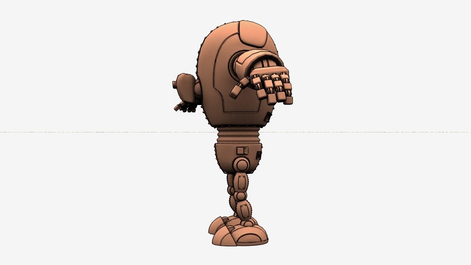 My 3D Paradise: Cartoon robot animation in Maya and Motion Builder