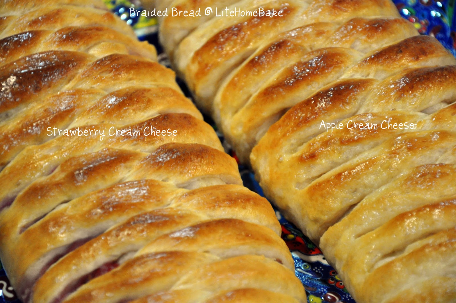 Fruity Braided Bread ~ Lite Home Bake