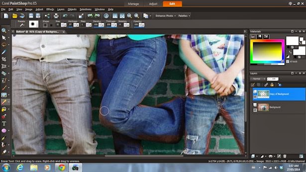 tanya zaleski photocreations blog: Wall colour - Corel Paint Shop Pro ...