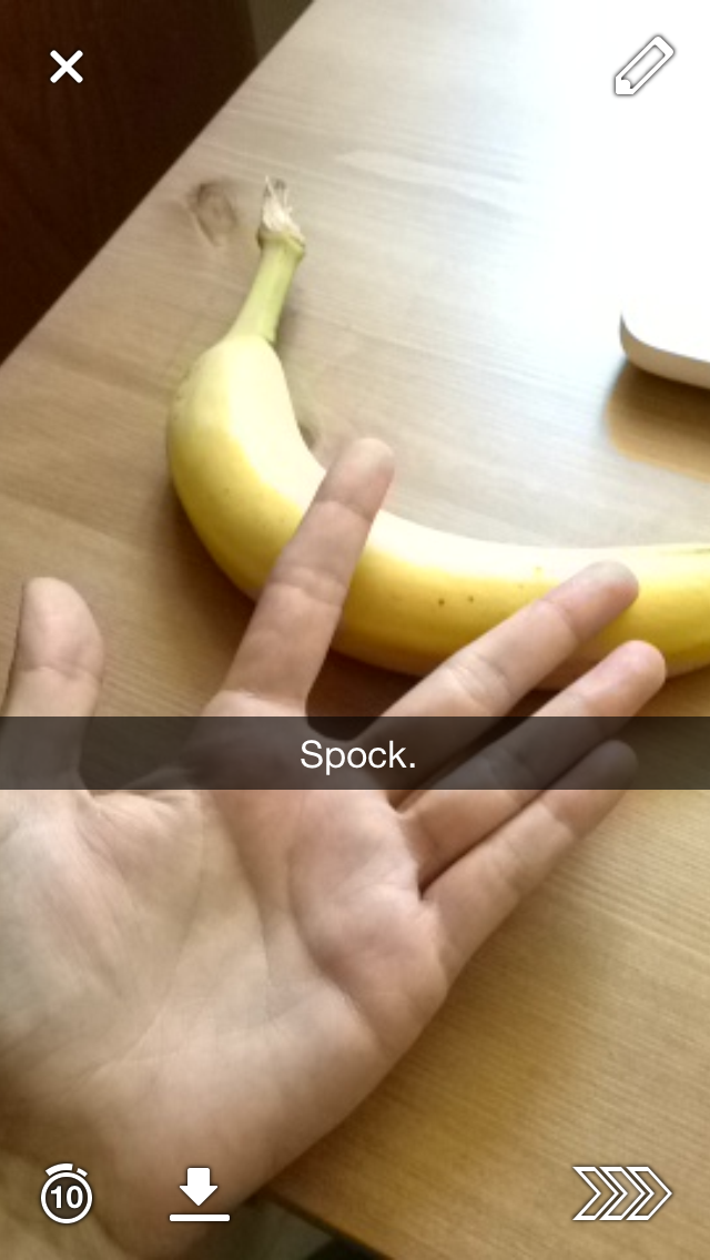 katilda.com: Star Trek, Spock & Snapchat Fails