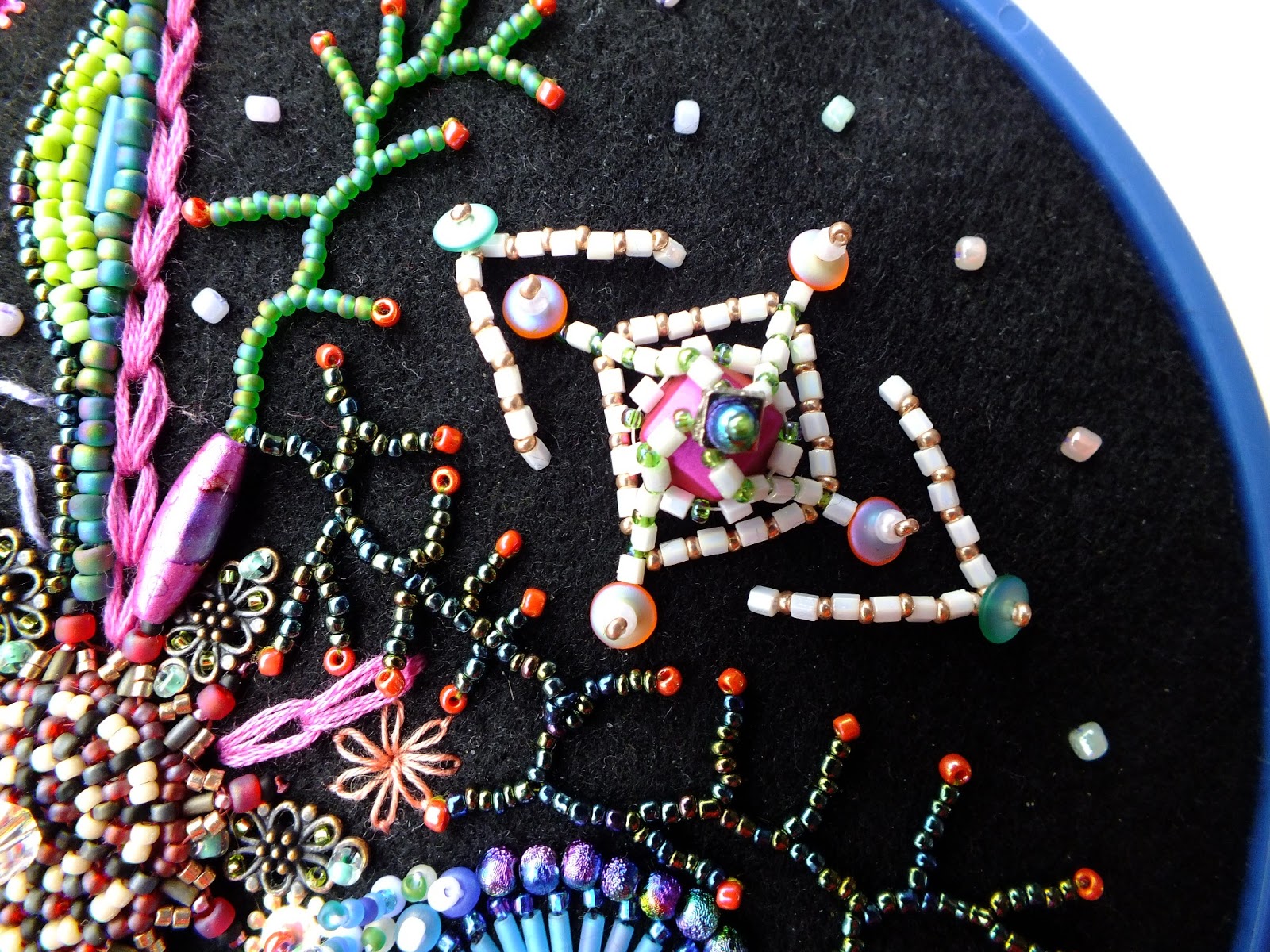 ELLA'S CRAFT CREATIONS: My first Bead Journal project...Jan 2013