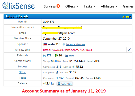 OJP Job Search Section: Clixsense (Now Ysense) - Get Paid to Do Simple ...