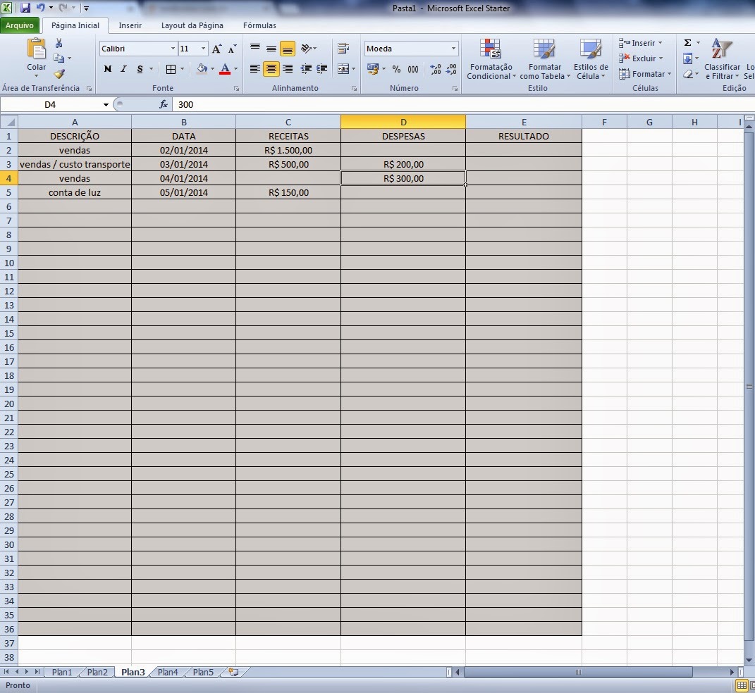 Como fazer planilhas de Excel automáticas ~ Top textos ...