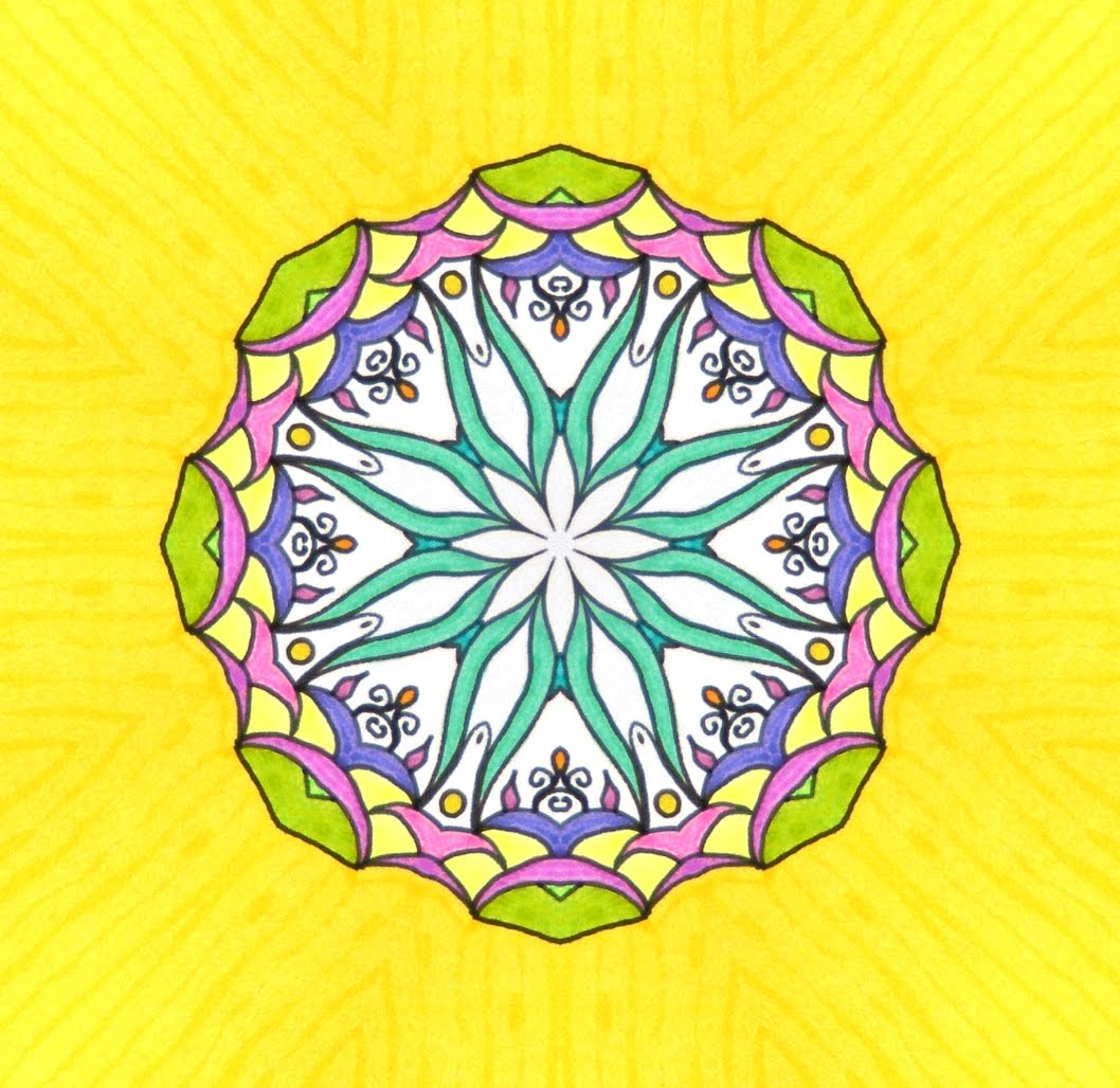 Divinity Withinity - art, creativity, fun: Inspiration Cloud Mandala