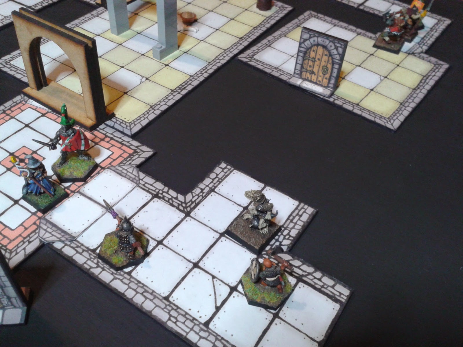 Rab games with his kids - 10/04 Painting