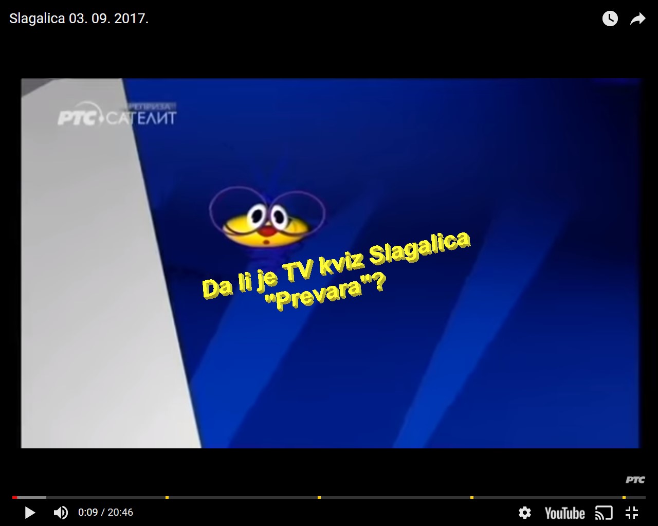 Da li je TV kviz Slagalica "prevara"? - ★★ Fog Developer