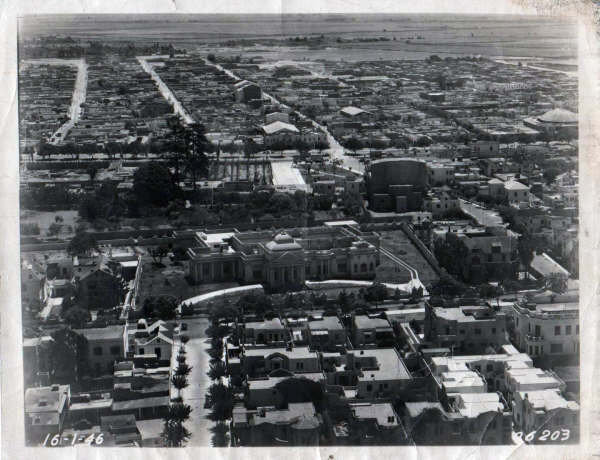 Palacio Marsano en Miraflores en Lima - Perú: Palacio Marsano en 1945